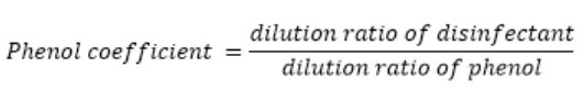 Phenol coefficient Definition and Examples - Biology Online Dictionary