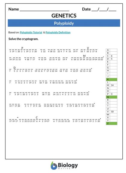 Polyploidy Definition and Examples - Biology Online Dictionary